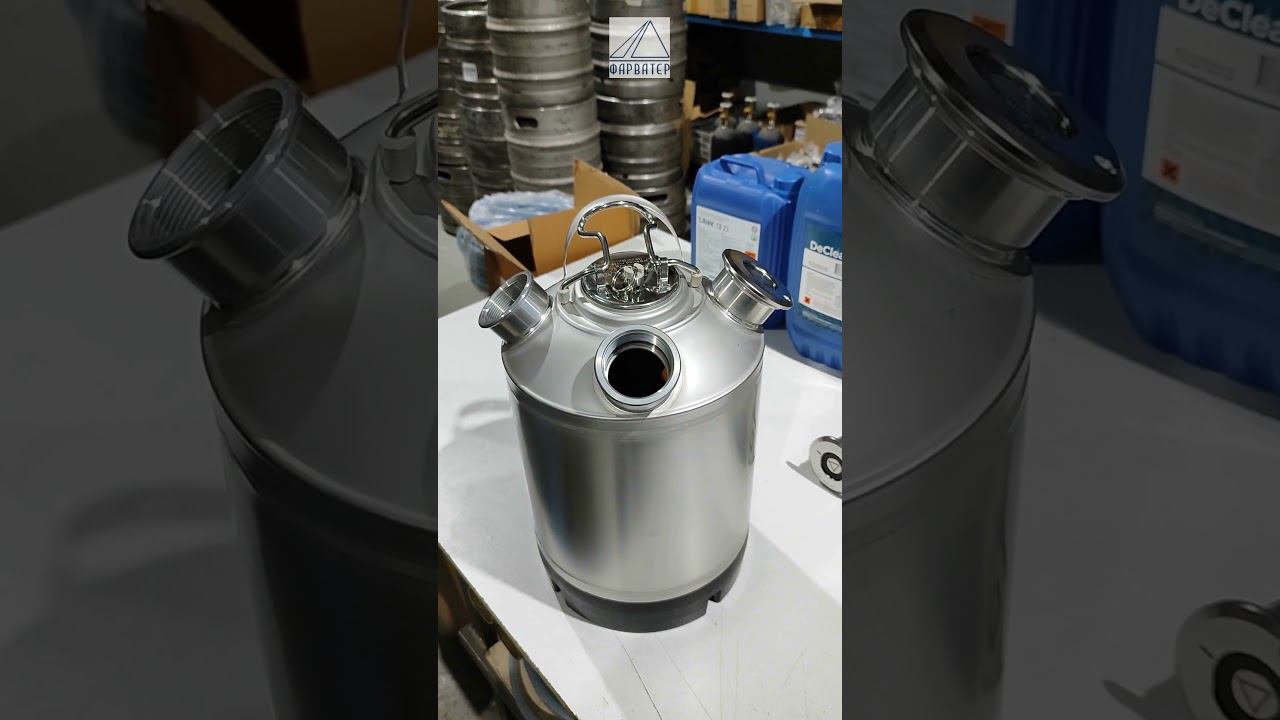 Лайфхак! Как установить фитинг в промывочную емкость