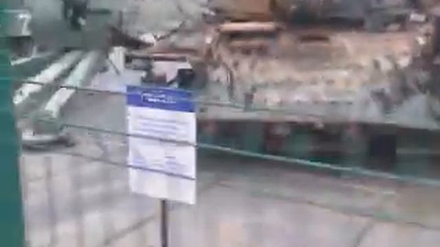 Криворожский музей под открытым небом разбитой / сожжённой военной техники ВСУ в СВО (декабрь 2022)