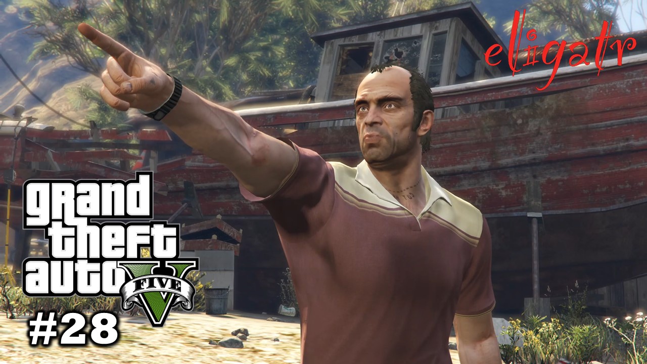 GTA V. Часть 28. Прохождение игры.