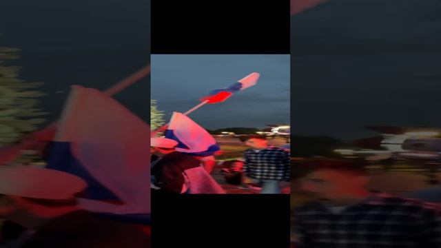 Рок-концерт в Парке Победы на Поклонной Горе в Москве. День Флага России - 22 августа 2022