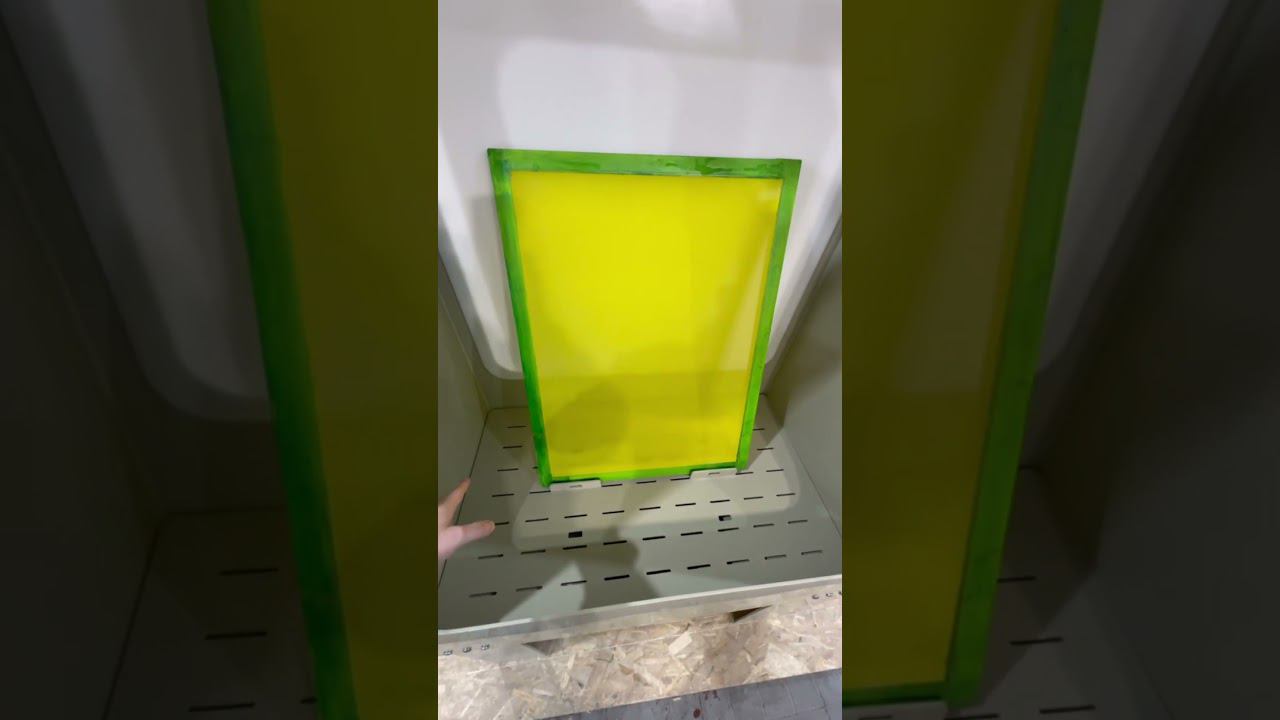 Кабина для промывки трафаретных форм, модель S, Обзор, Шелкография