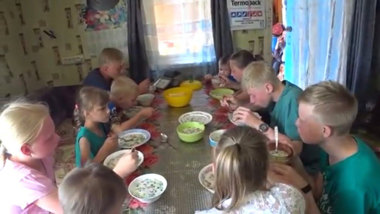 В ГОСТЯХ!/ОЧЕНЬ МНОГО ВНУКОВ!/ПРИПОДНЯЛИ УГОЛ КУХНИ!/ ПОСТАВИЛИ ДВЕРЬ!/Семья Жуковых