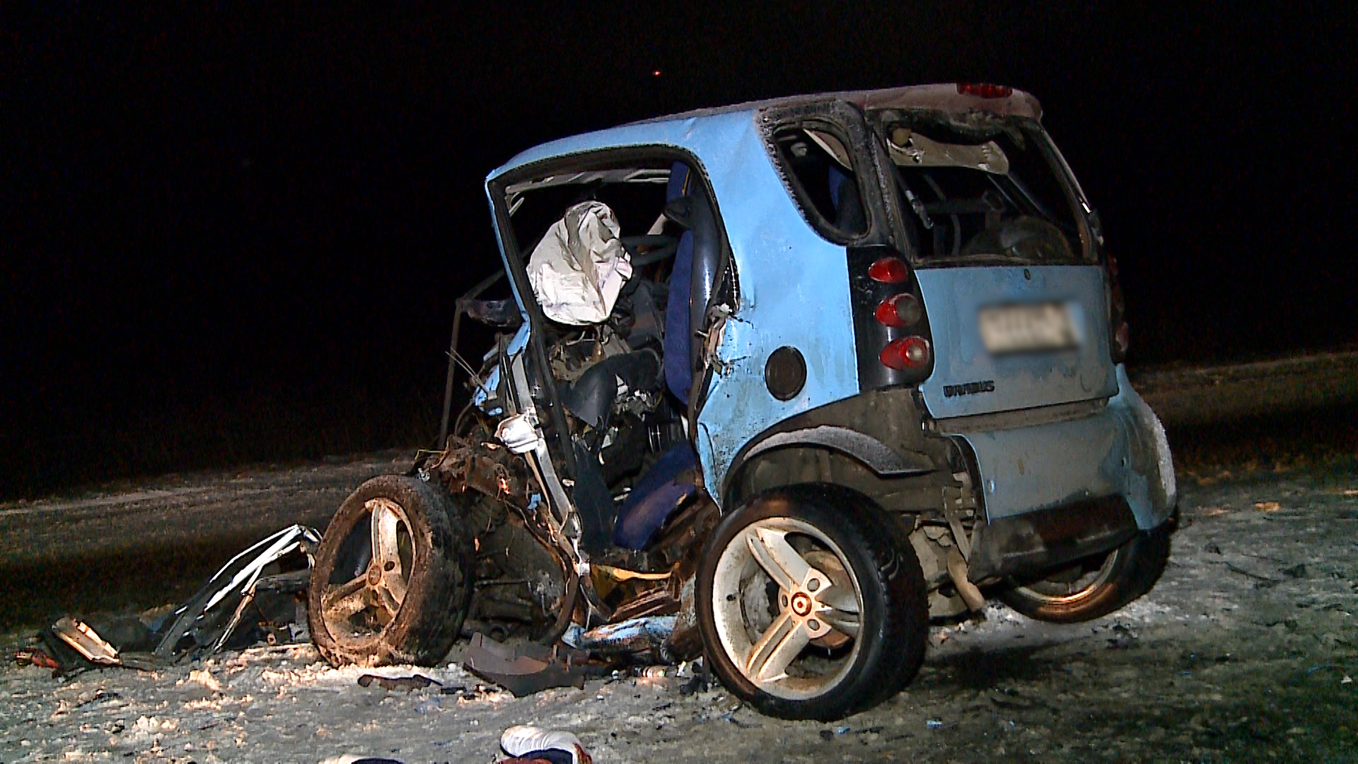 (Рыбинск-40) ДТП НА ТРАССЕ "РЫБИНСК-ЯРОСЛАВЛЬ"