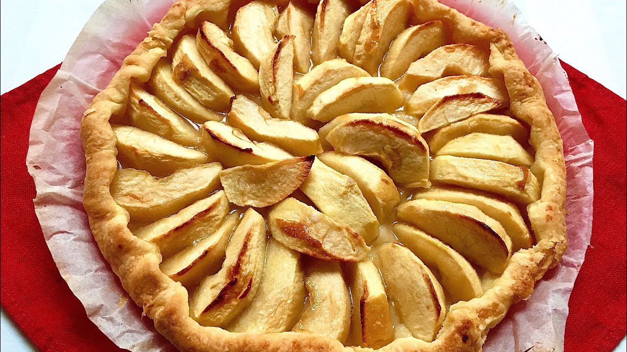Нормандский яблочный тарт