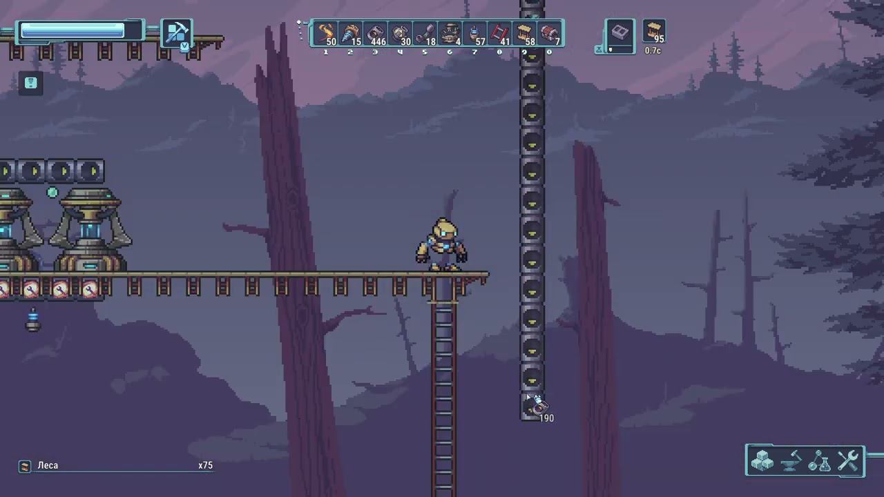 #AutoForge v0.2.17 Эпизод 7. Прокачиваем колодцы маны и выдвигаемся к месторождениям железа