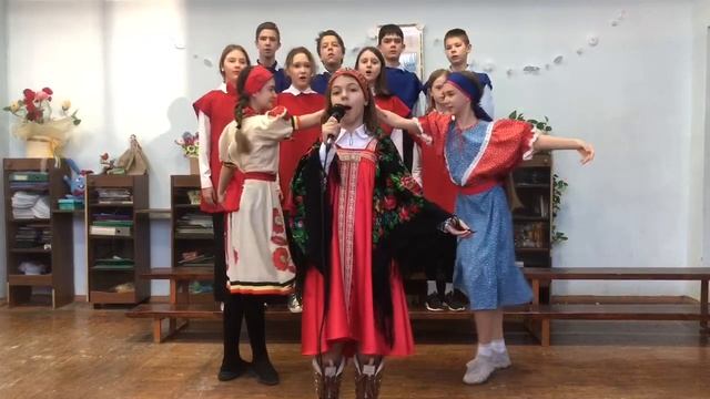 Песня «Валенки» в исполнении вокального коллектива "Перспектива"