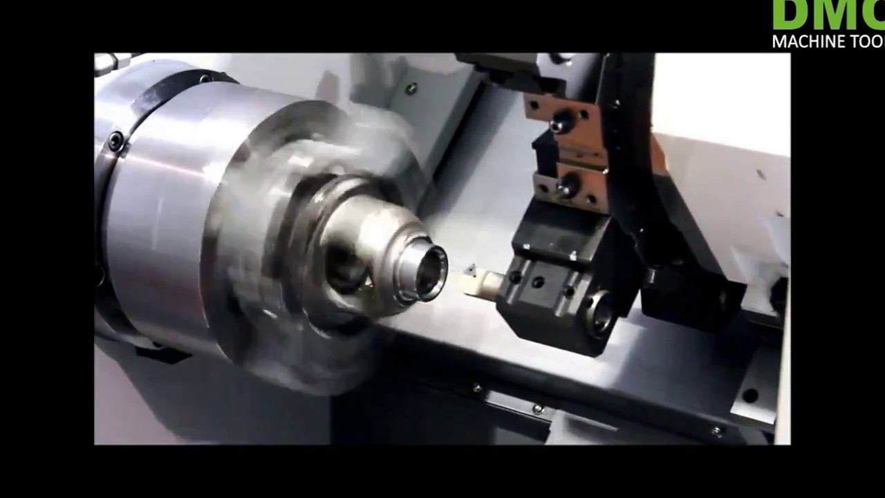 Токарная обработка детали типа "стакан" на южно-корейском станке с ЧПУ DMC DL 22B