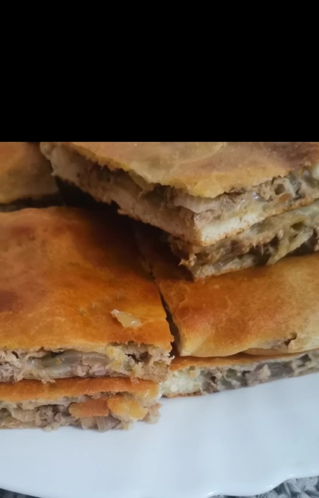 Быстрый пирог  с рыбными консервами, у меня тунец, за 15 минут. Tarte de Atum?