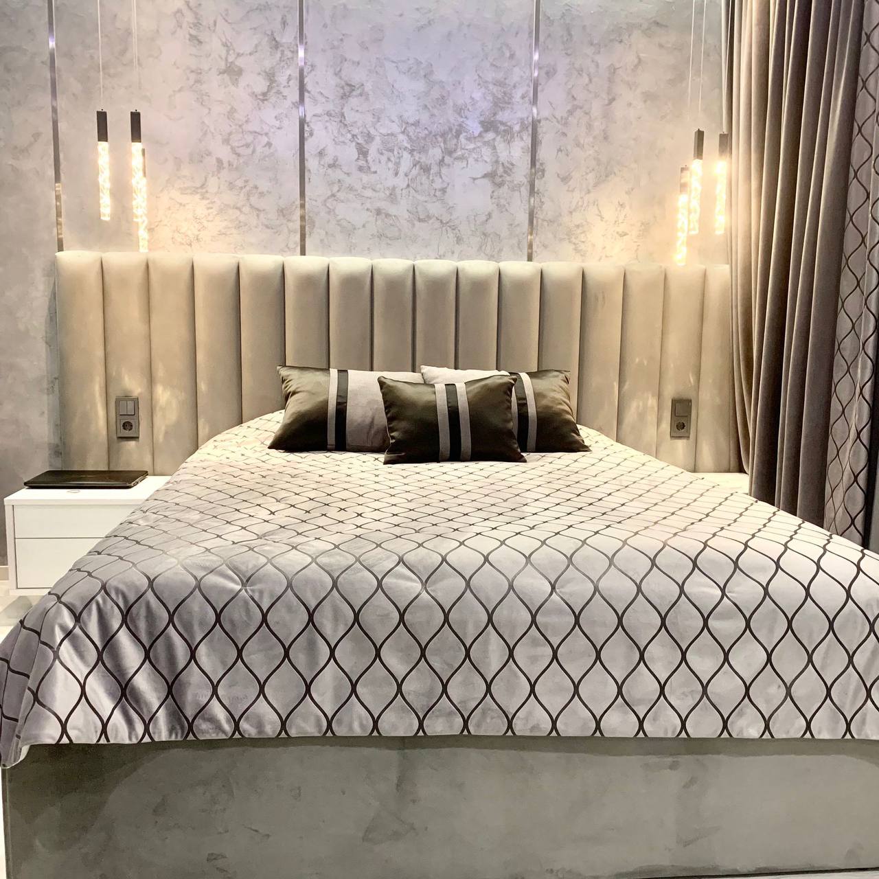 Реализация кровати по визуализации дизайнера