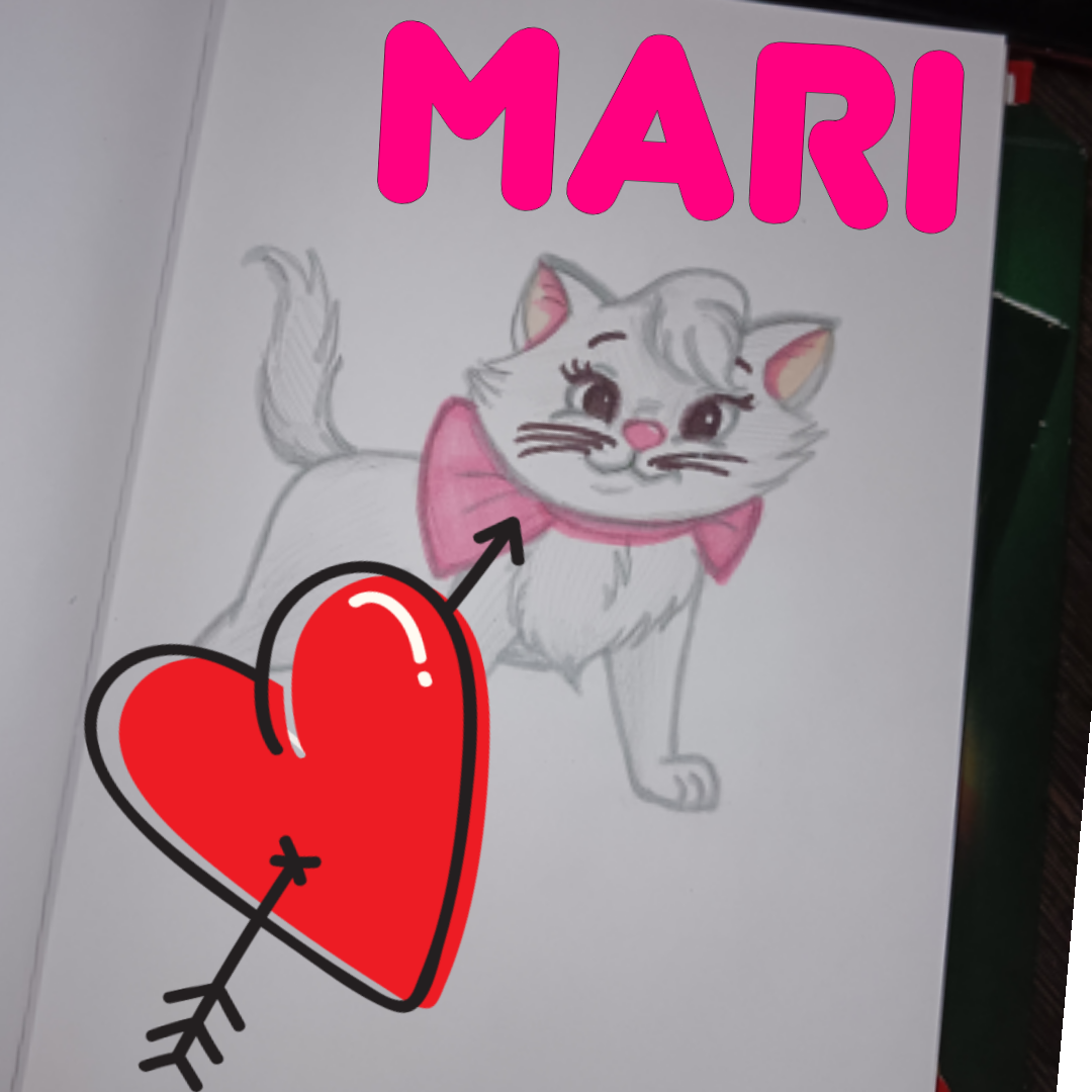 #Рисуем Быстро и Просто Кошечку Мари