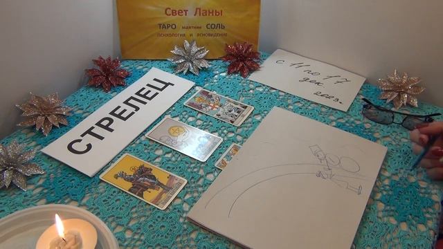9 - СТРЕЛЕЦ - прогноз ТАРО - с  11.12.2023г. по  17.12.2023г. + Послание от Высших Сил.