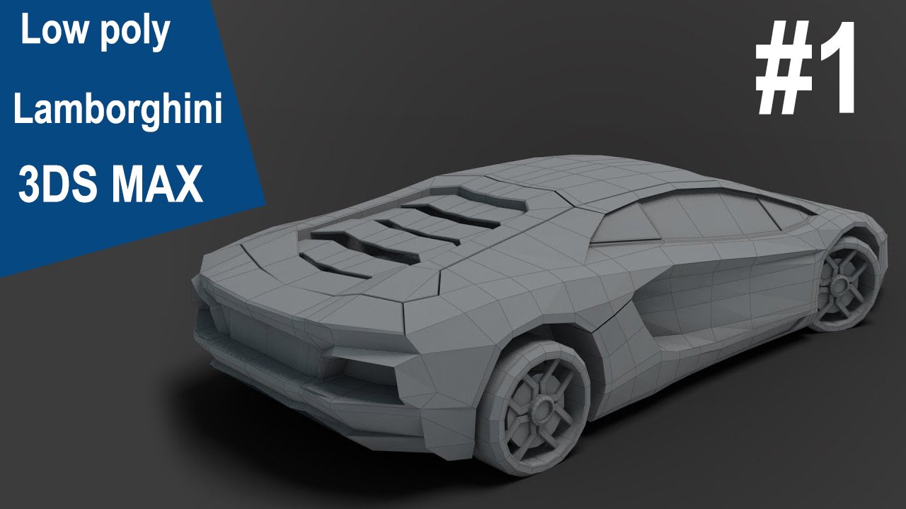 3DS Max Lamborghini  - #1