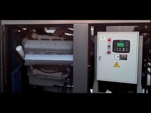 Запуск дизель-генератора 160 кВт на двигателе ЯМЗ