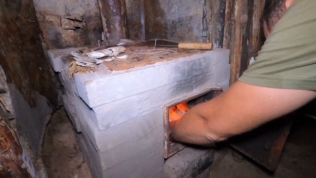 Моя первая землянка в лесу, Гроза и дождь, лесной лагерь