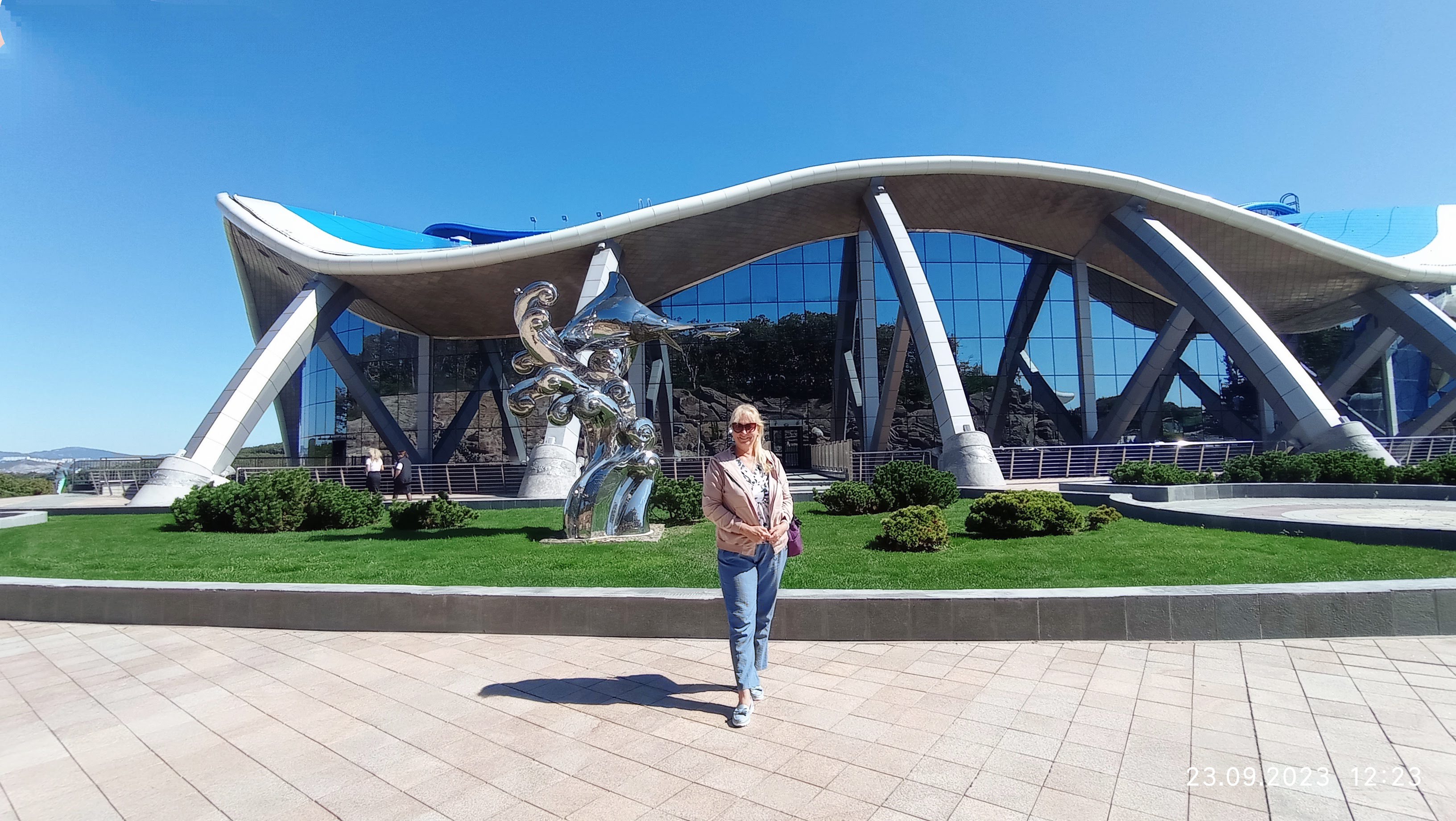 Владивосток. Океанариум , ч.1 , территория