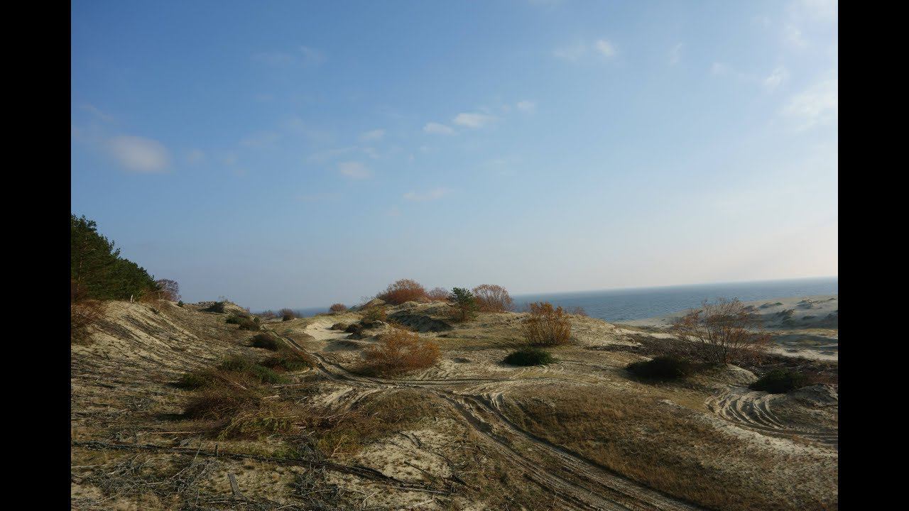 Куршская коса Долгая дорога в дюнах 2017