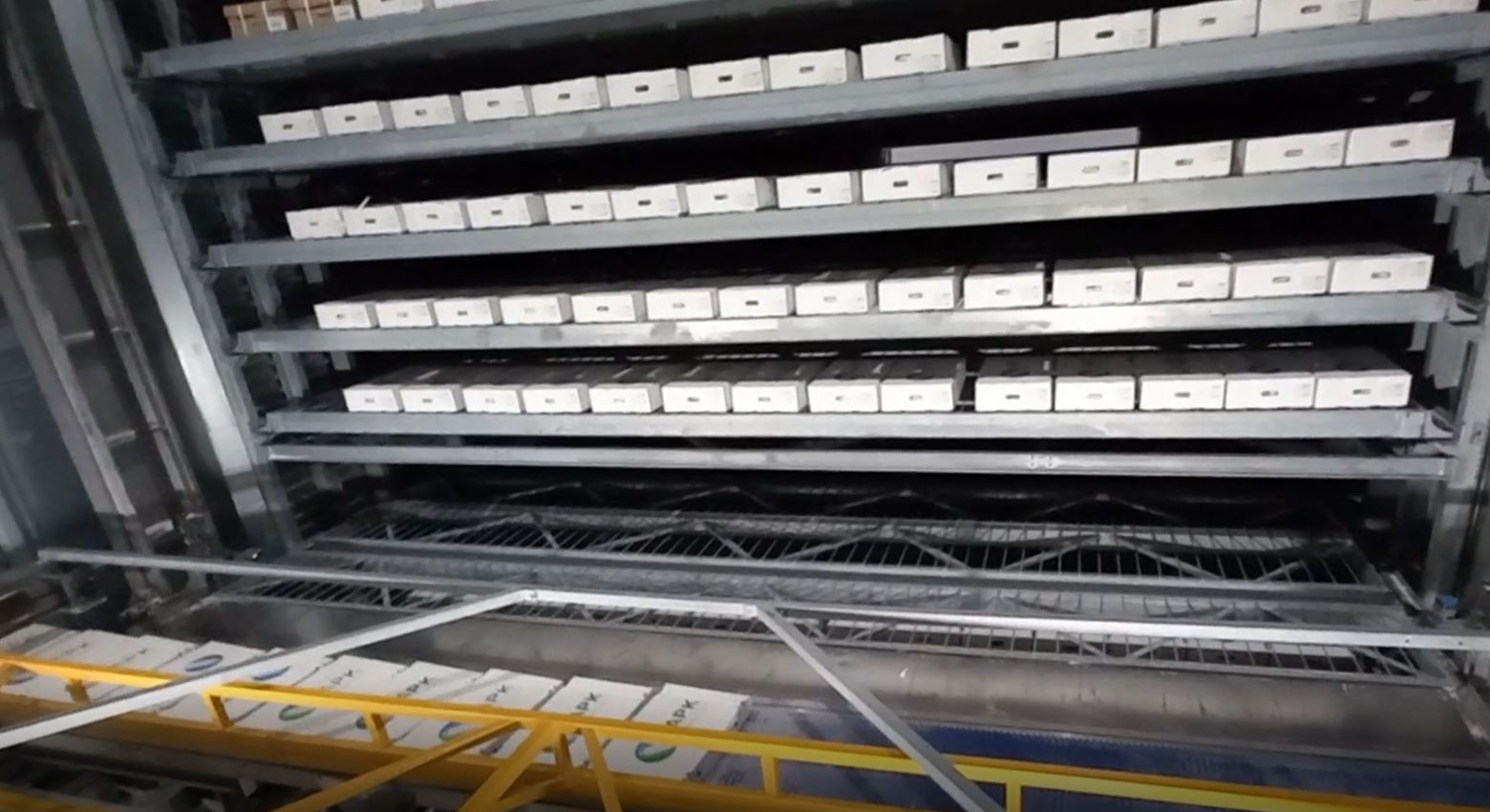 Загрузка боксфризера