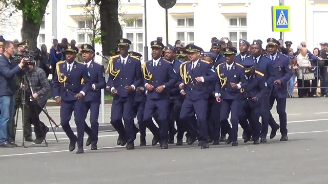 Выпуск ЯВВУ ПВО 2017,выпускники из Анголы и Судана