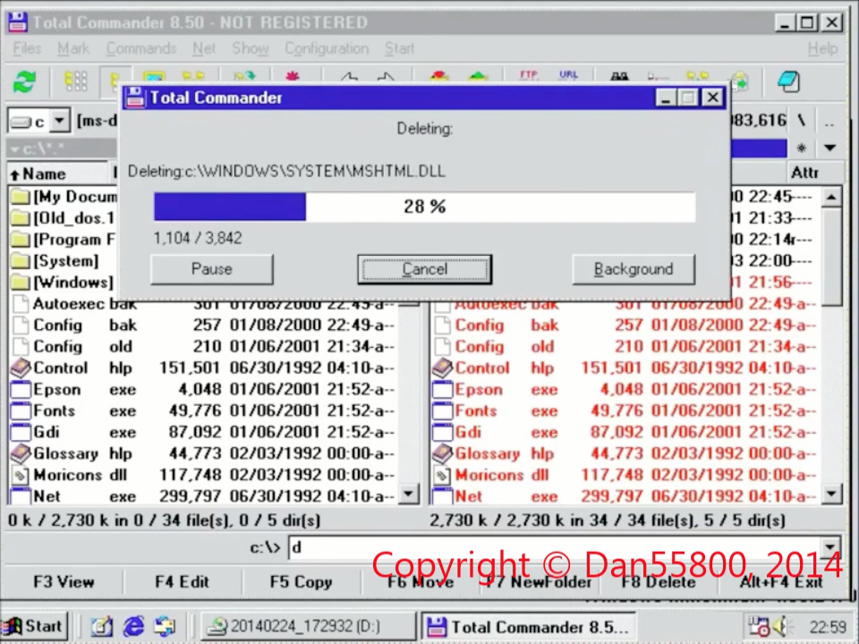 Уничтожение Windows Millennium build 2470