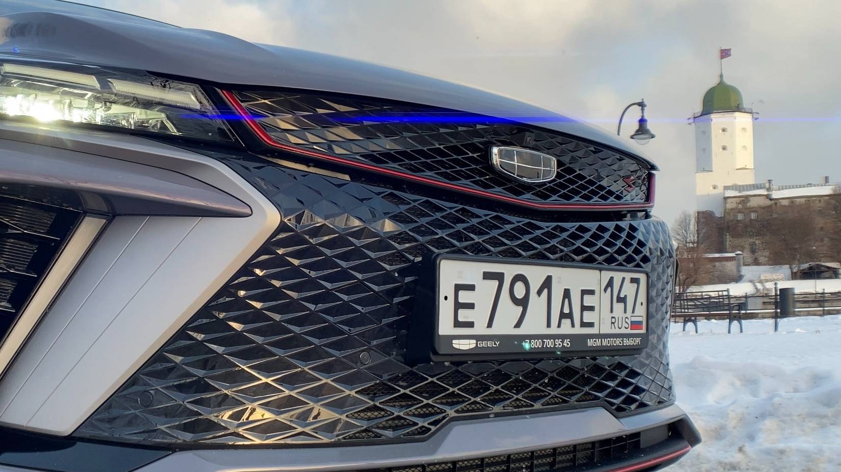 Geely Coolray в новом кузове . Вызывающе хорош !