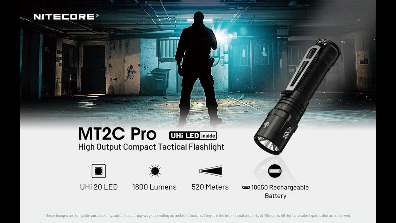 Новинка! Фонарь NITECORE MT2C Pro!