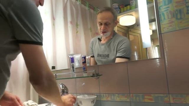 Бритьё. Стартовый набор. Бритье классическим станком