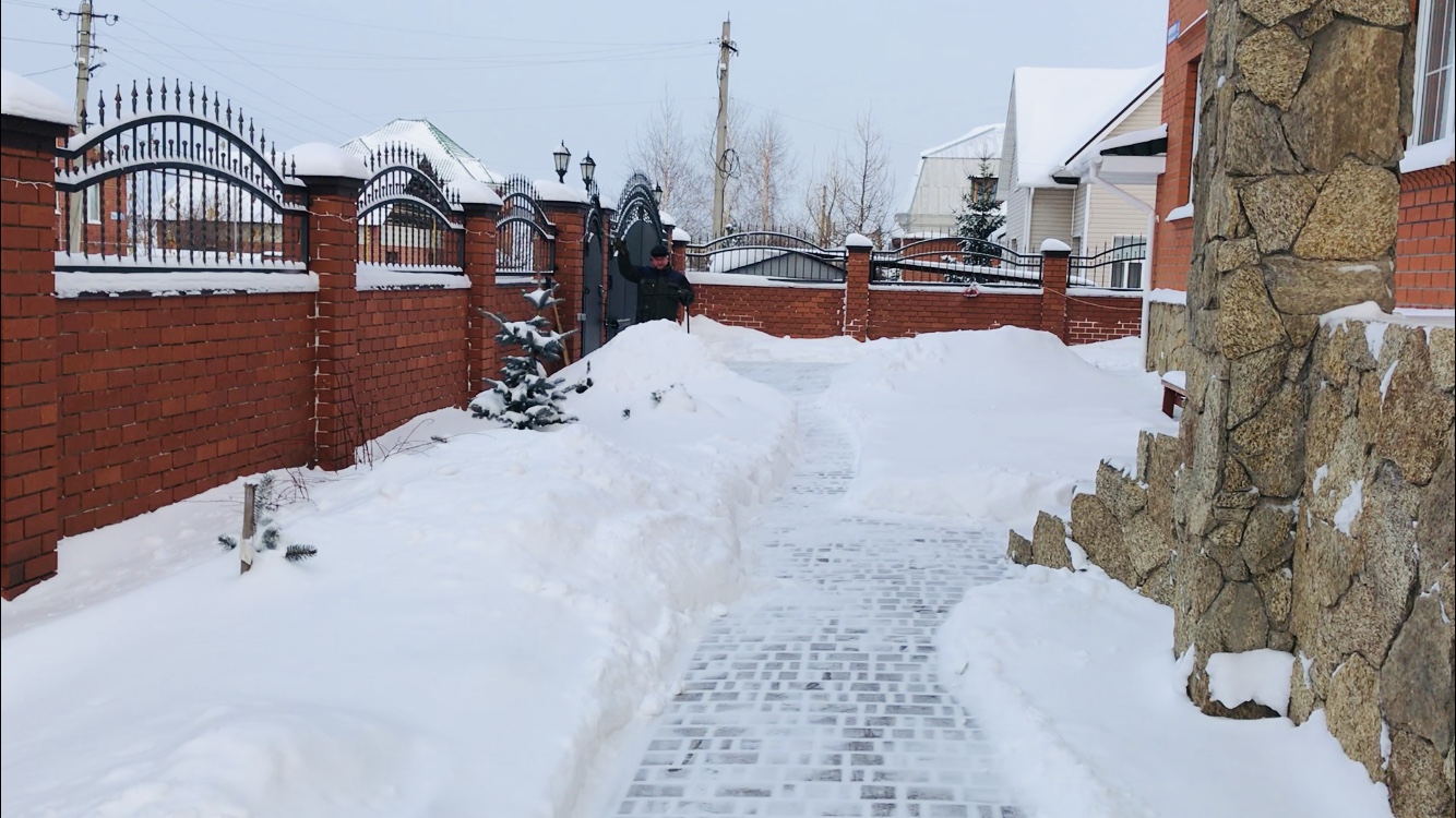 Зима у нас настоящая!