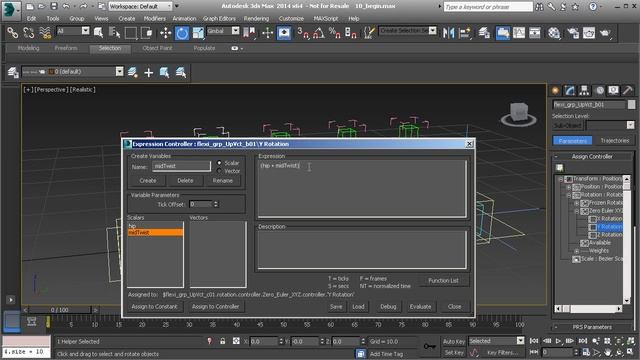 10. Completing the Flexi rig's twist system