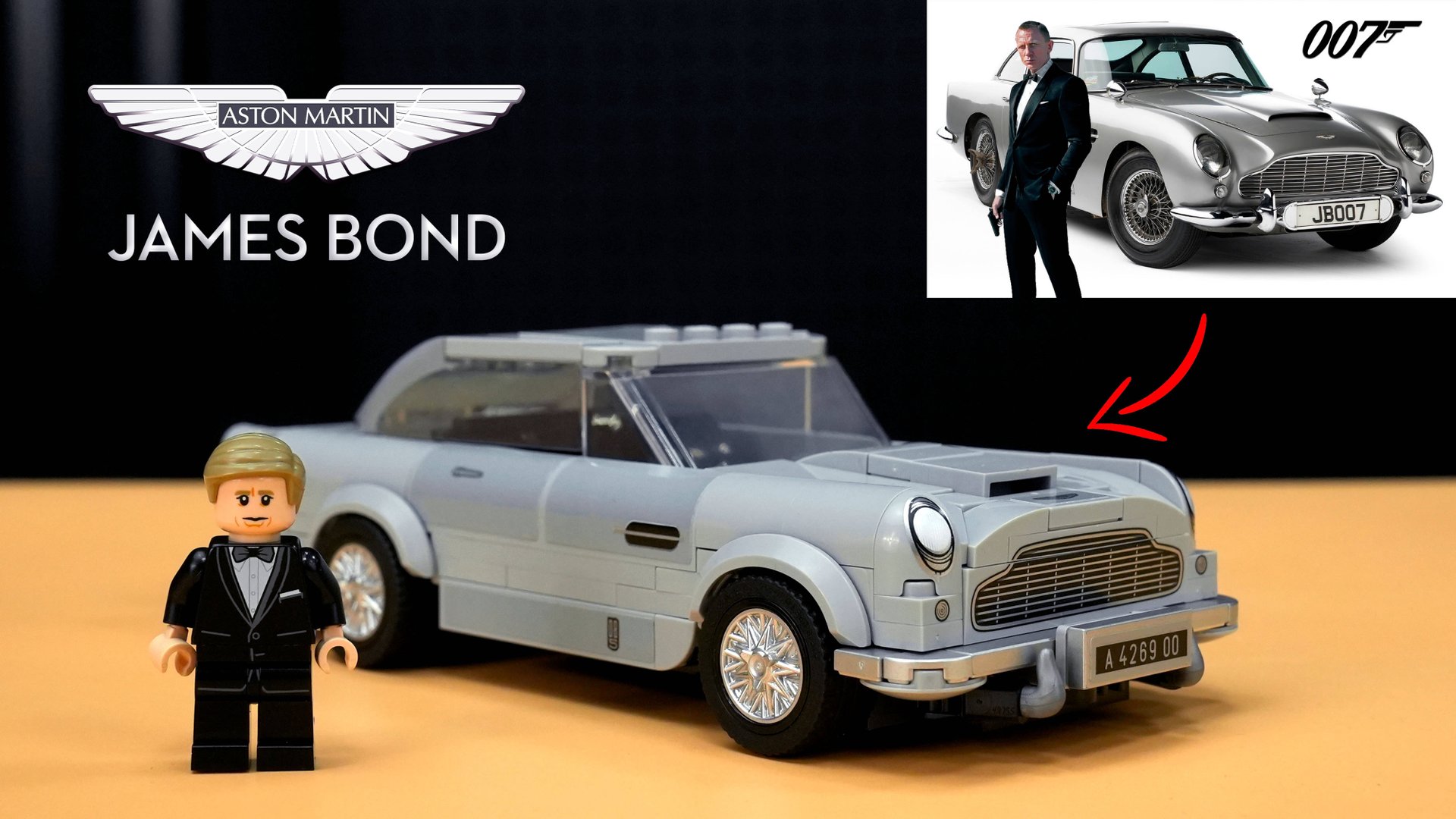 СОБРАЛИ ASTON MARTIN DB5 Джеймса Бонда | LEGO Aston Martin 76911