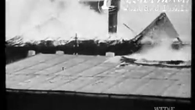 Кинохроника. Пожар в Ченстохове, Польша 1913 год. The fire in Czestochowa, Poland in 1913