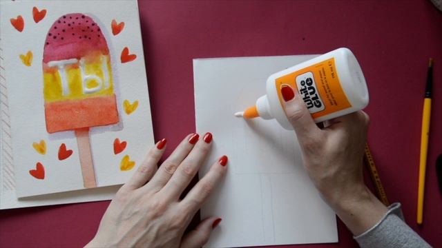 Открытка "ТЫ", акварель. Что такое леттеринг и каллиграфия.