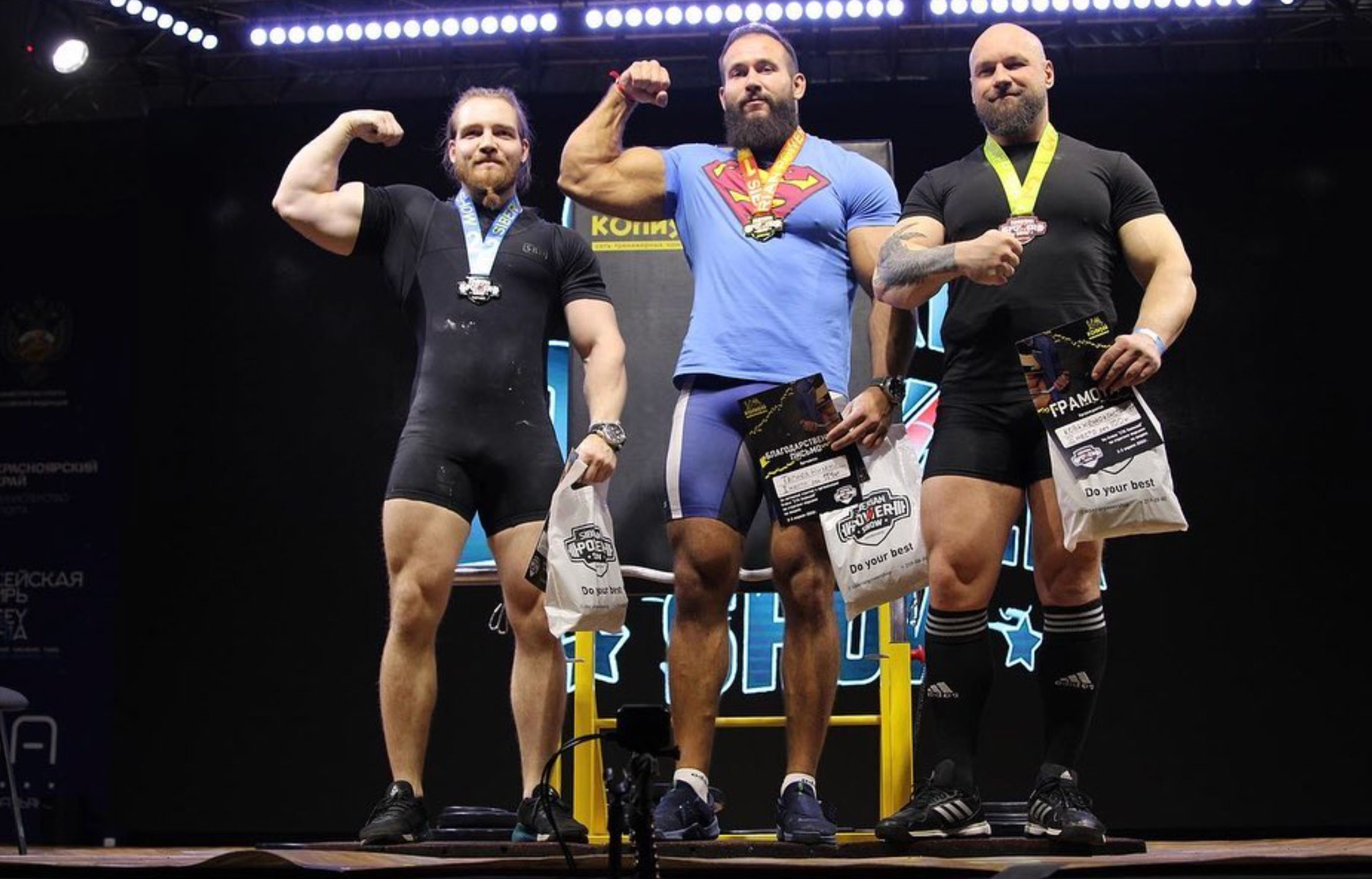 Строгий подъем на бицепс - НОВЫЙ РЕКОРД | Siberian Power Show 2022