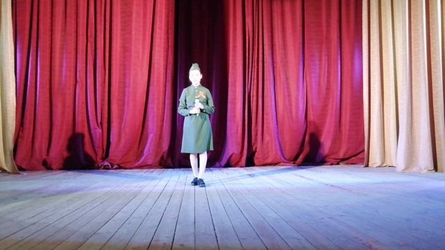 Хоршинжапова Жаргалма 14лет "Отмените войну" МУК ДК Орловский.mp4
