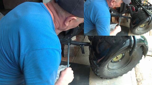 Электро-трицикл Minako Rex Trik доработки ч.2. Подножки пассажира складные.