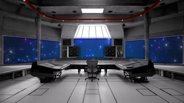 Кабинет Корабля Детство 2. Футаж Среди Звезд.