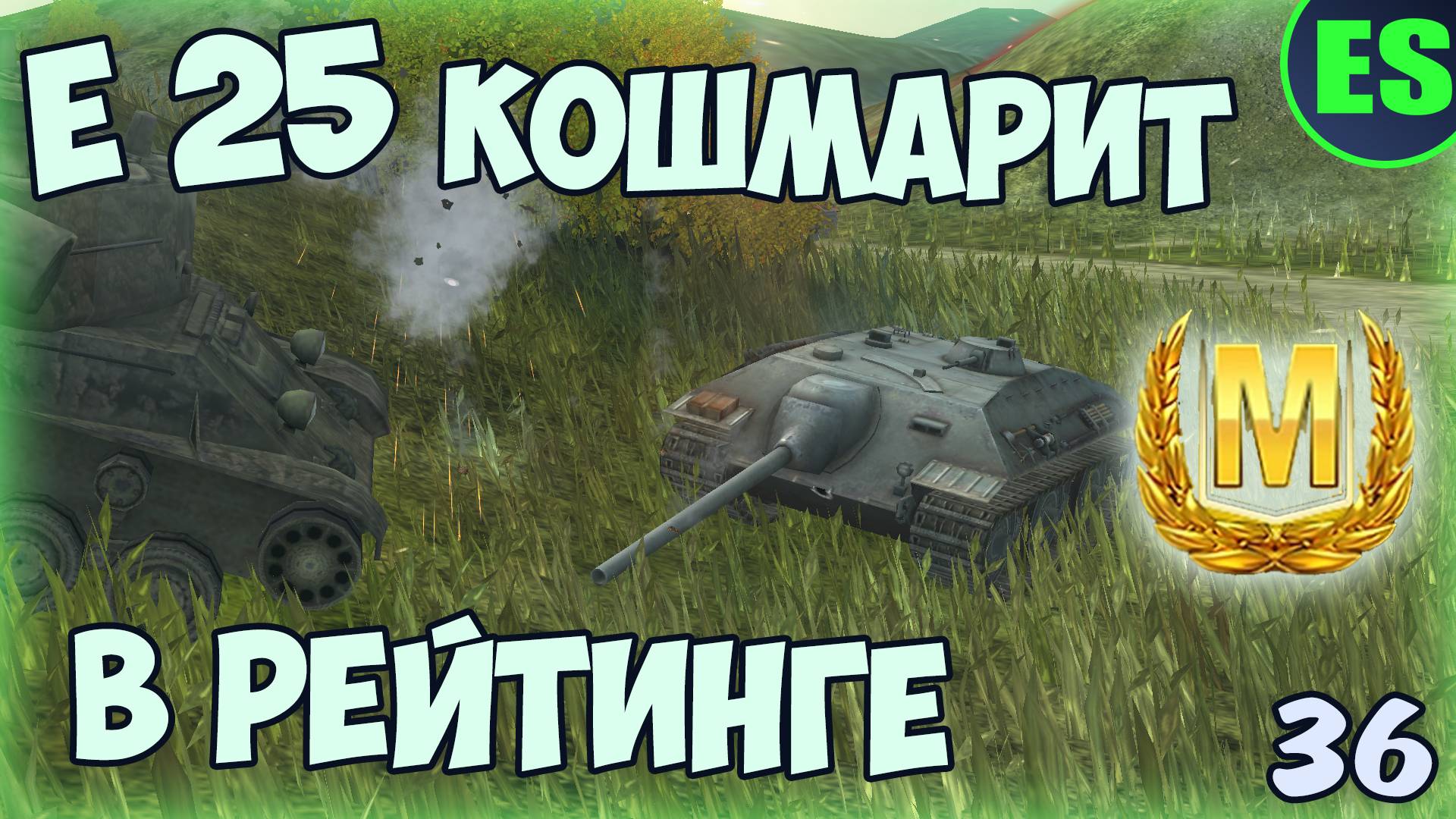 САМЫЙ ЛЕГКИЙ МАСТЕР НА Е25 | «Literally Replays» #36 | Tanks Blitz