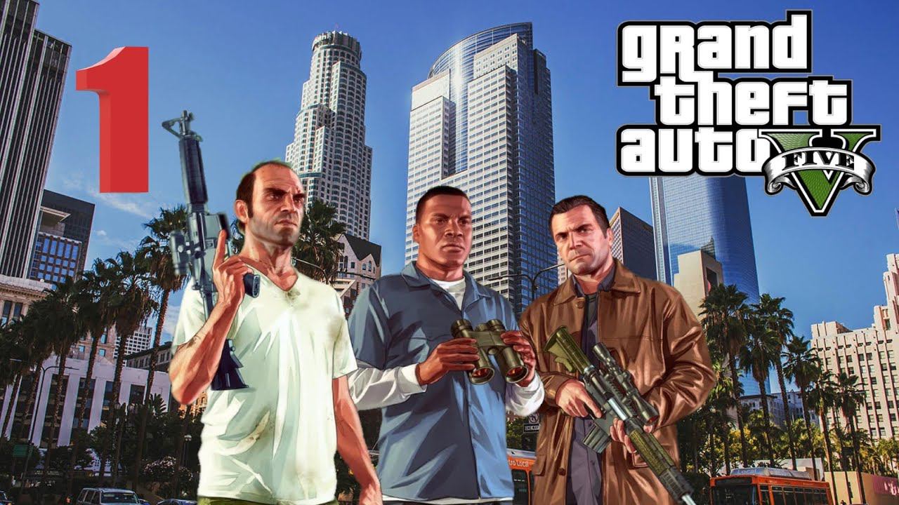 Стрим / GTA5 / Прохождение на русском 1