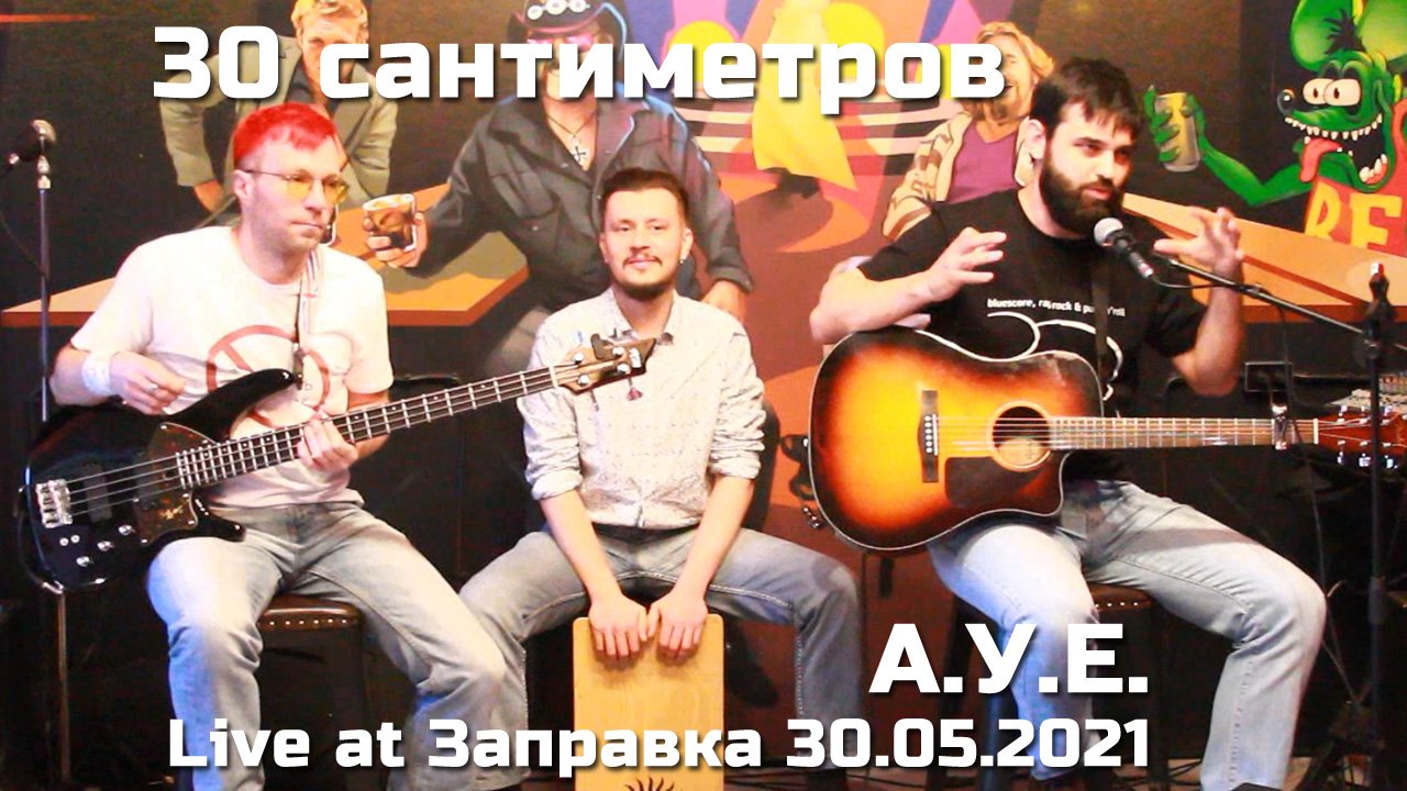 30 сантиметров | А.У.Е. | Unplugged | Live video