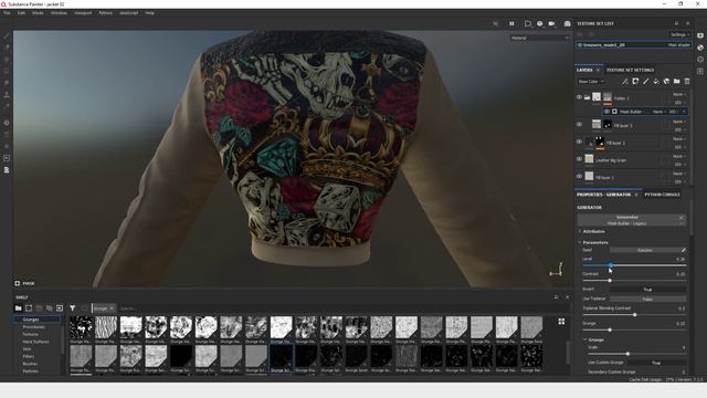 11/36 PBR-текстуры, инструменты и экспорт из Substance Painter. Настройка карт в Cinema 4D
