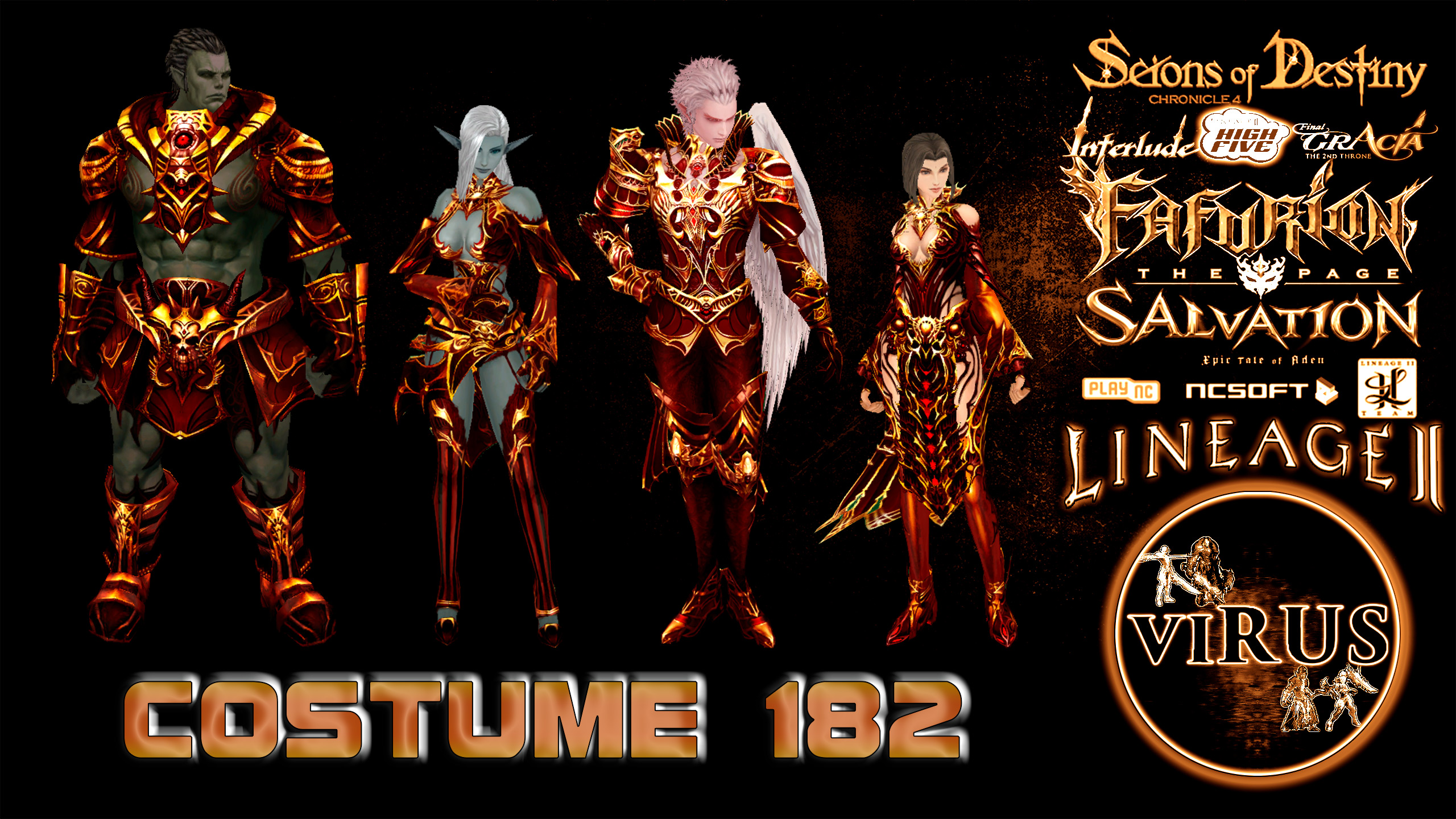 New Costumes. 182. LINEAGE II. Any Chronicles ◄√i®uS►