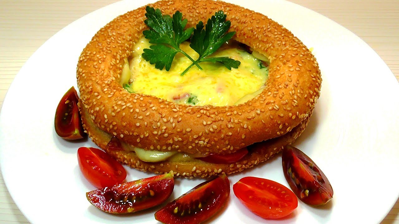 Завтрак за 5 минут.Очень вкусная яичница.