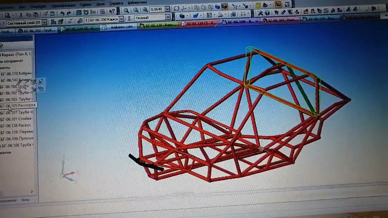 Чертежи двухместной багги. Неделя прошла запись пошла"