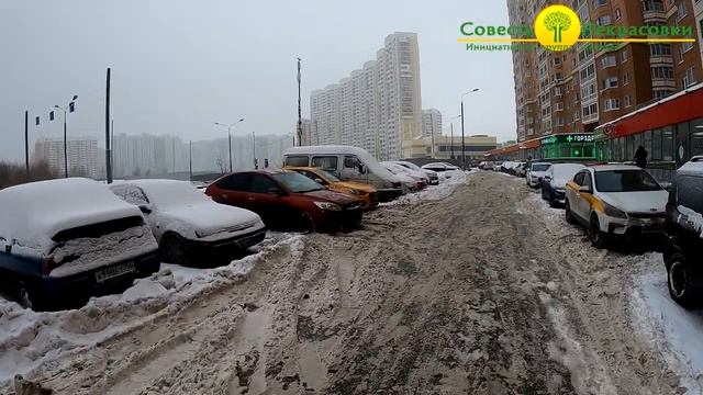 Уборка снега в Некрасовке, мнение жителей и немного фактов.