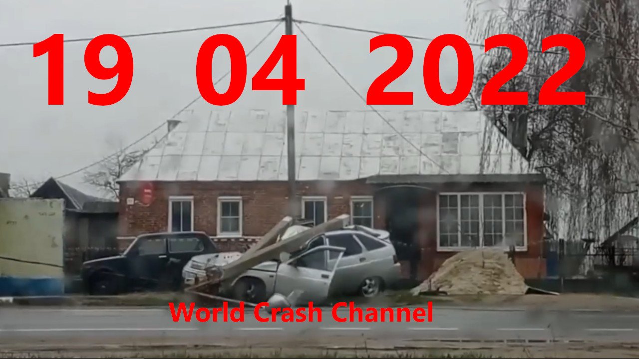 Подборки  Аварии и ДТП  19 04 22  ( Апрель 2022 )