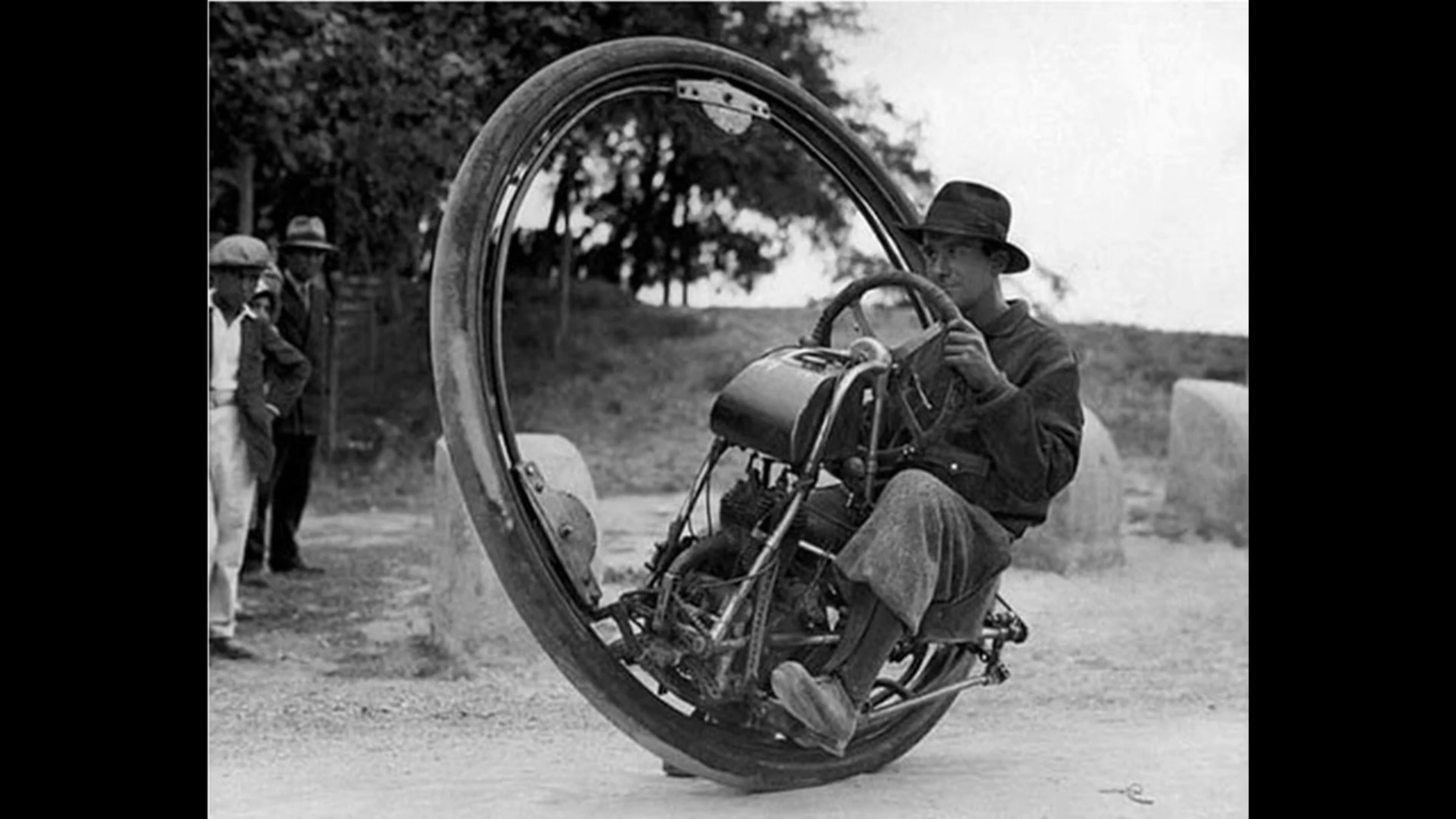 Моноцикл.Настоящее, прошлое ... и будущее.