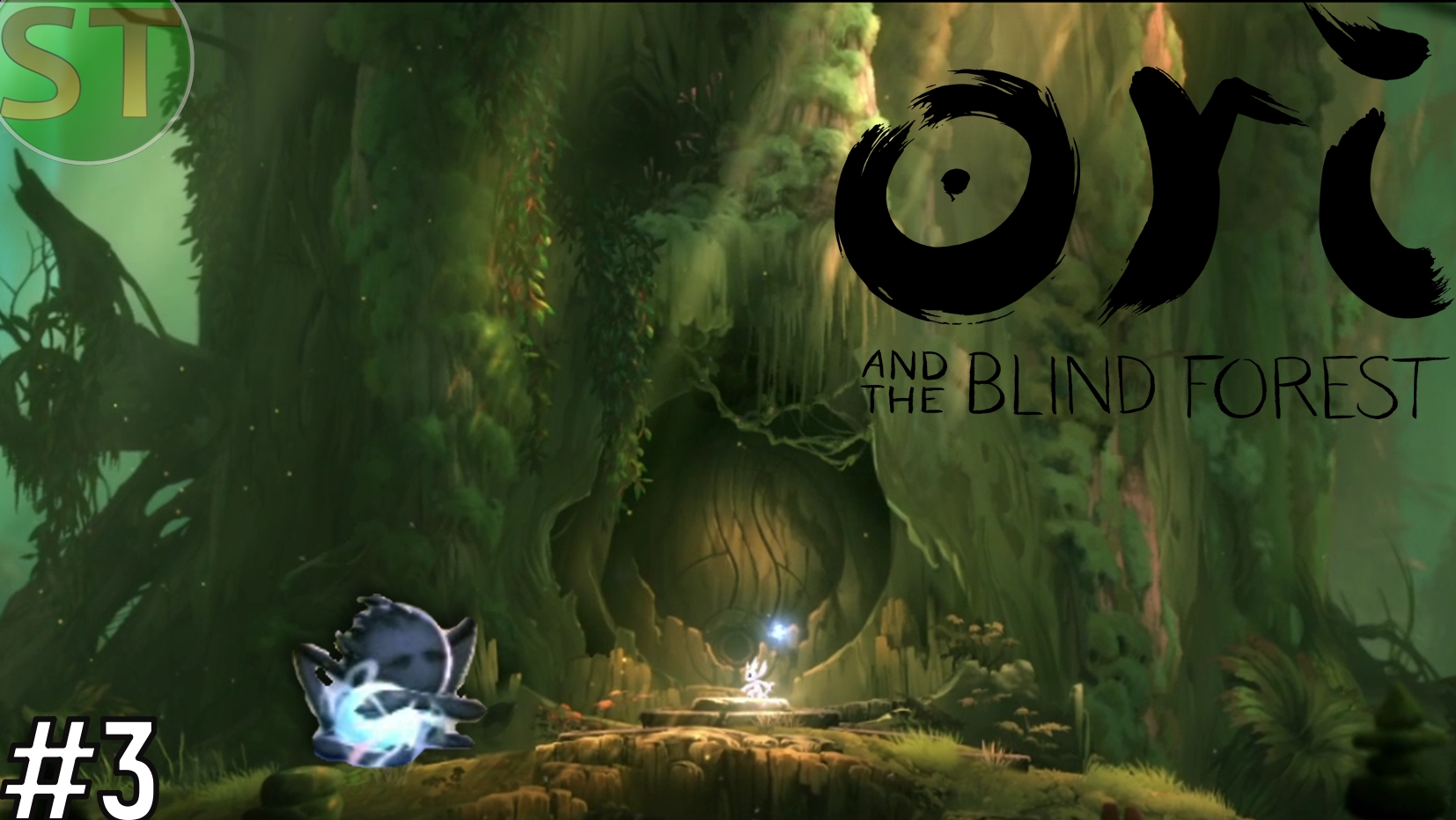 3 | Добрался на новый регион  и увидел его....! | Ori and the Blind Forest