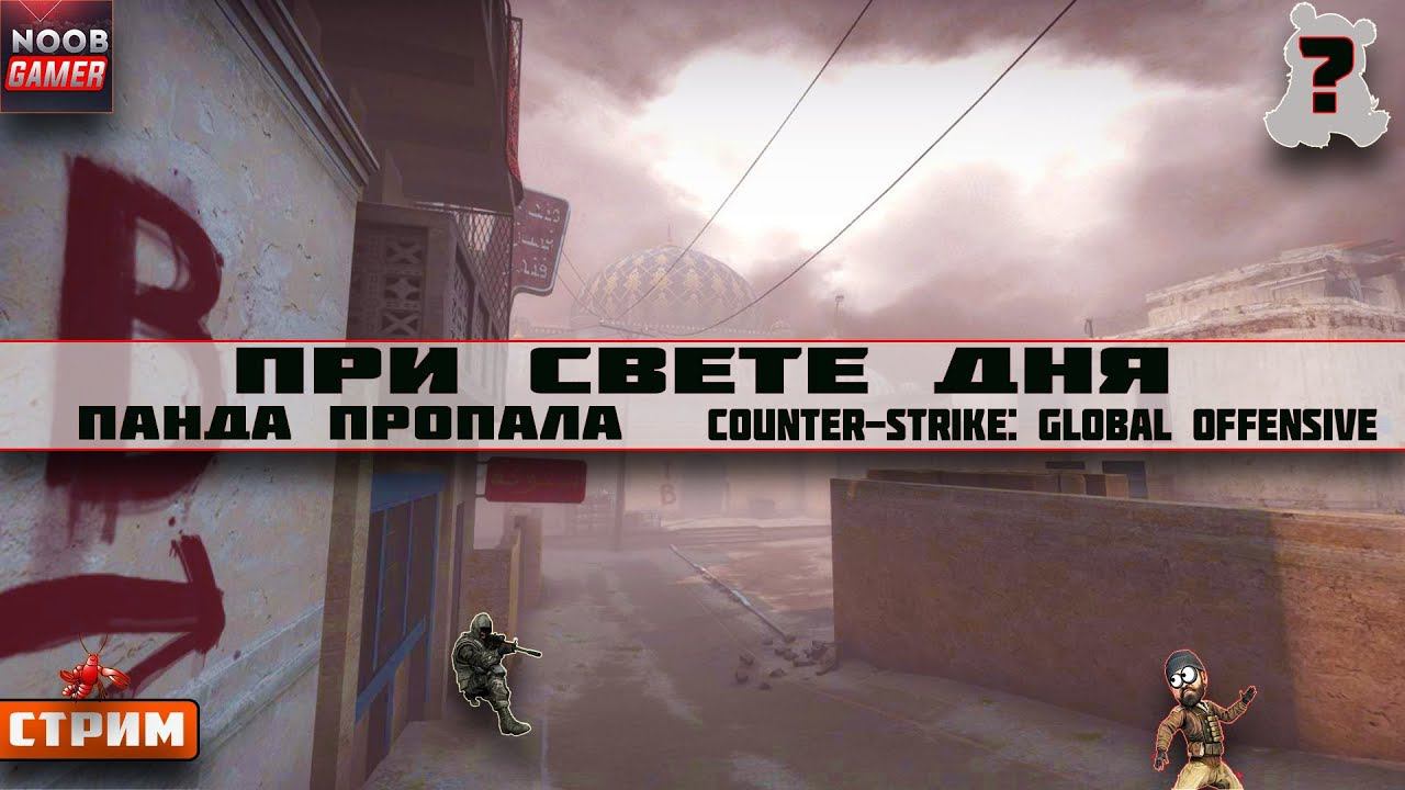 CS GO ПРИ СВЕТЕ ДНЯ Играю в ММ с Зрителями ПАНДА ПРОПАЛА!!!/кс го/мм/  СТРИМ