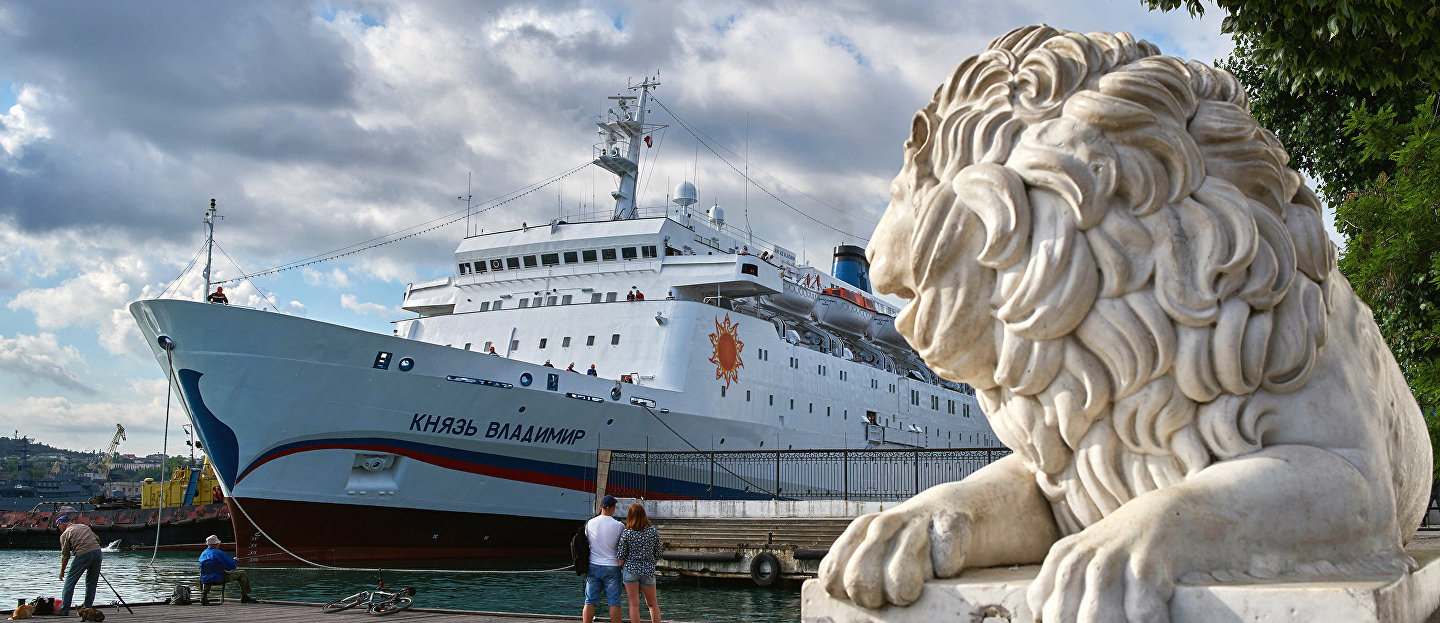 GrekovTV - #Севастополь #отдых #круизный #лайнер #князь #владимир #черное #море