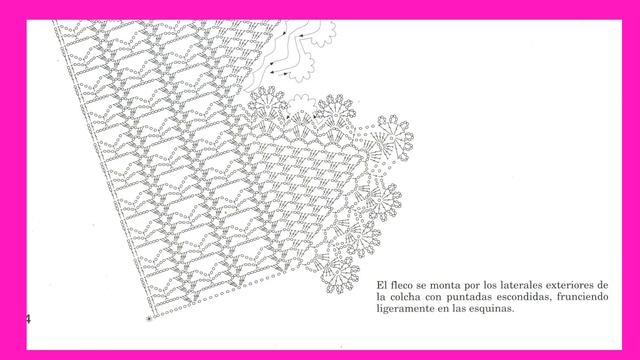 Покрывало на кровать связанное крючком и схема к ней - Ирина-Рукоделие