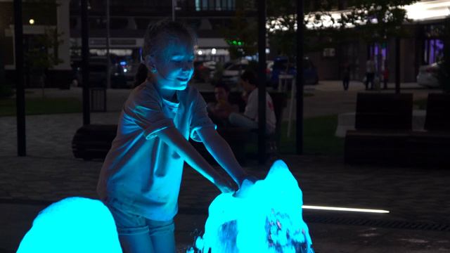 Фонтан в ЖК Самолёт, г.Краснодар